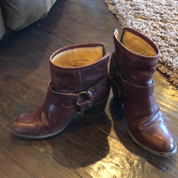 Frye | Shoes | Frye Boots Tabitha Harness Short | Poshmark